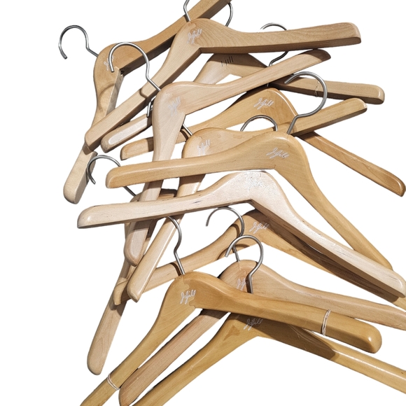 J. Jill | Storage & Organization | 3 J Jill Chubby Wood Hangers | Poshmark